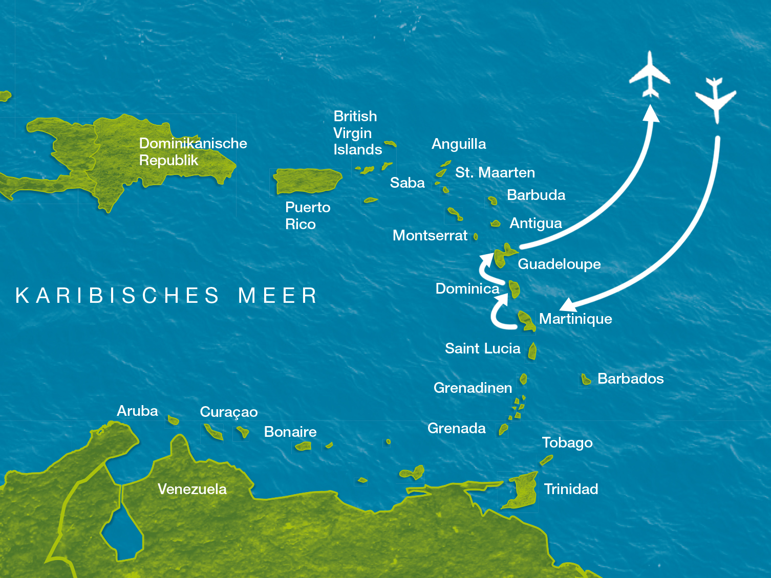 Inselhüpfen Martinique, Dominica & Guadeloupe - CI Caribicinseln
